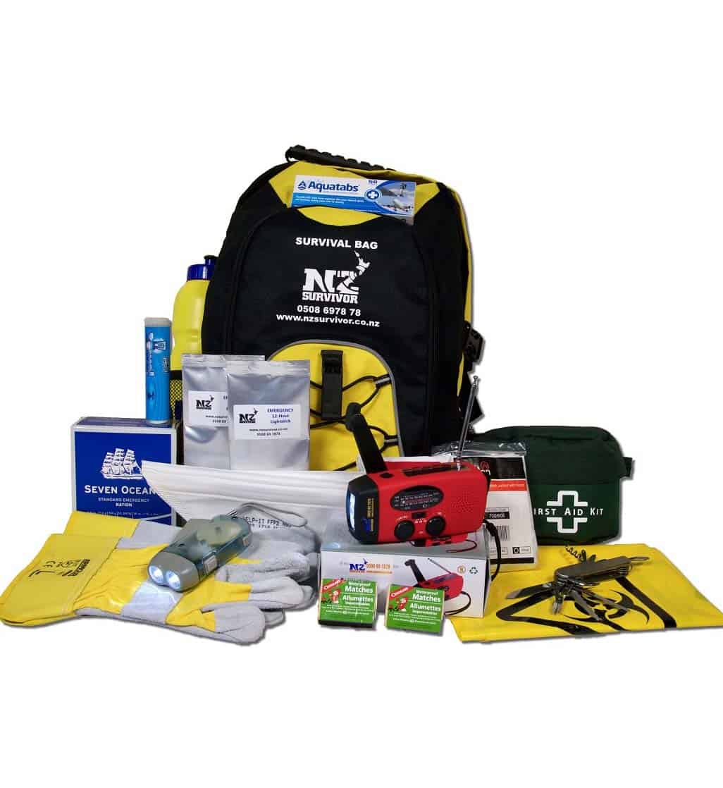 NZ Survivor 1 Person 3 Day Full Survival Pack - NZ Survivor